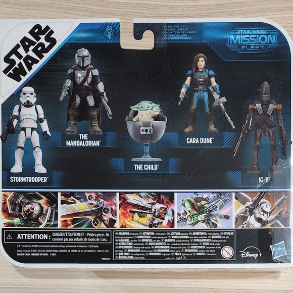 Toys | Star Wars Mission Fleet Defend The Child Action Figure Set 5pack ...